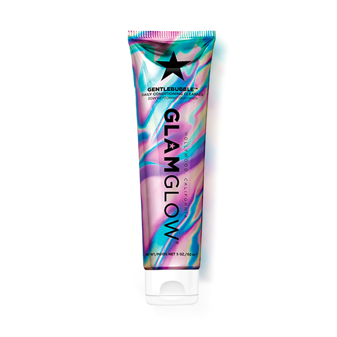 תכשיר ניקוי יום-יומי עדין במרקם קצף | GENTLEBUBBLE Glam Glow – LOKA